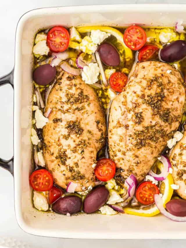 Greek Chicken Recipe - The Cookie Rookie®