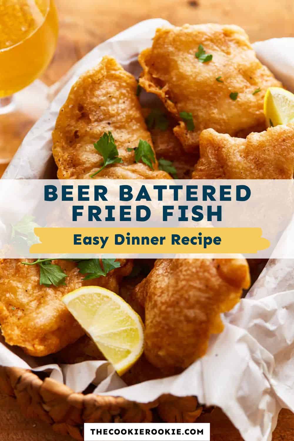Beer Battered Fish Recipe - The Cookie Rookie®