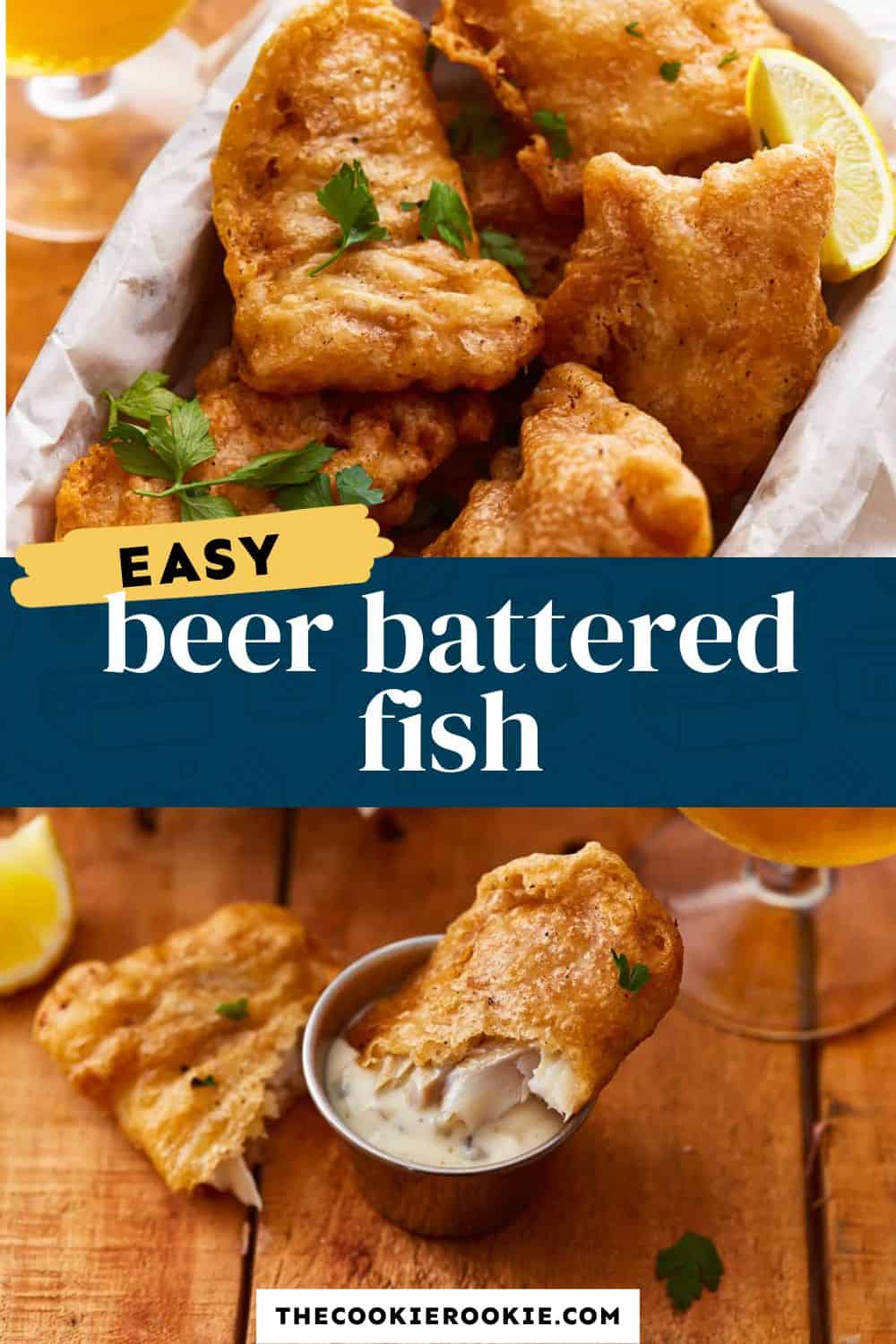 Beer Battered Fish Recipe - The Cookie Rookie®