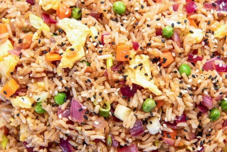 Vegetable Fried Rice Recipe - The Cookie Rookie®