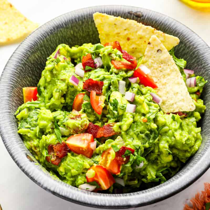 BLT Guacamole Recipe - The Cookie Rookie®