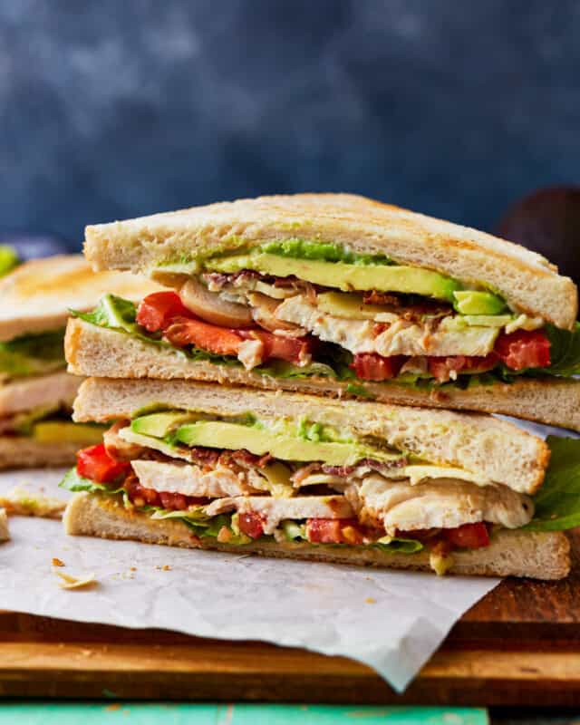 Chicken Club Sandwich Recipe - The Cookie Rookie®