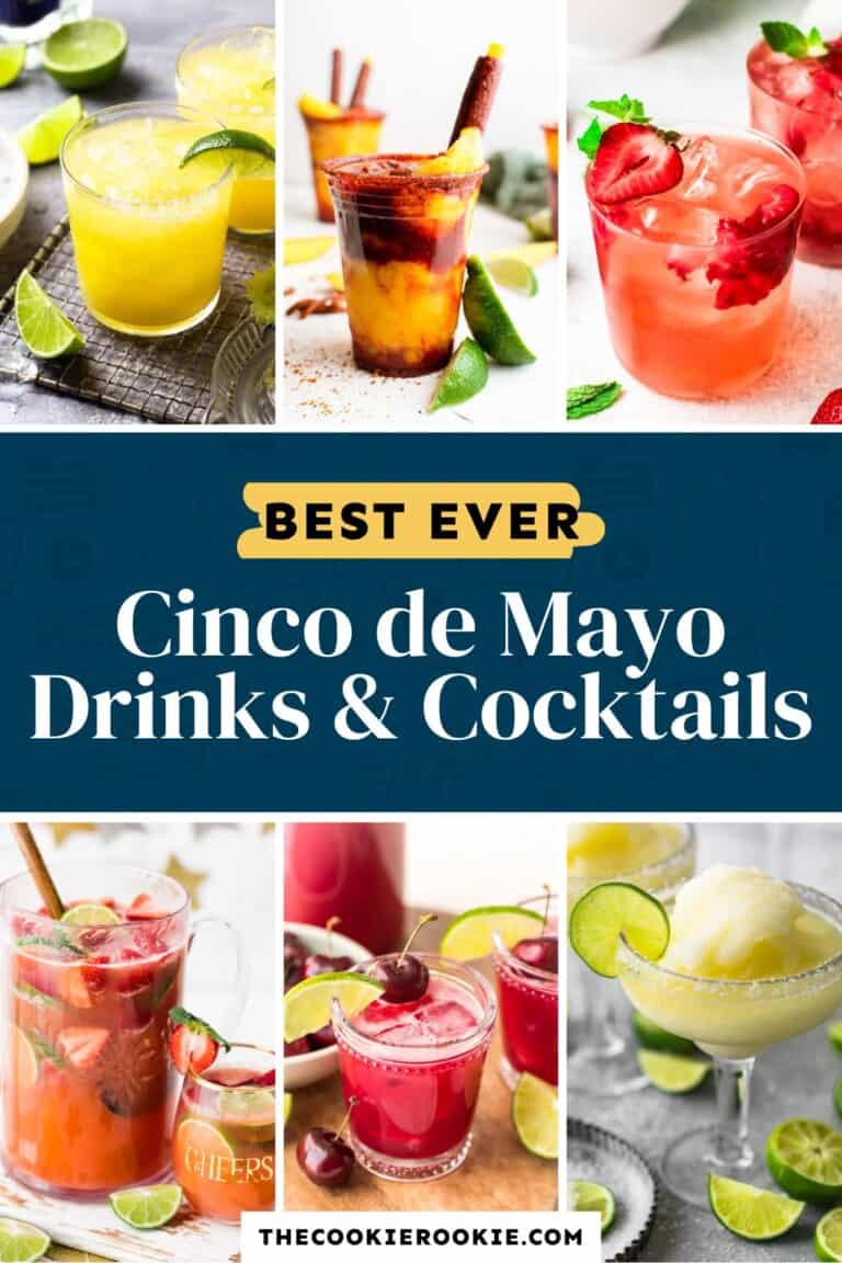 40 Cinco de Mayo Drinks and Cocktails - The Cookie Rookie®