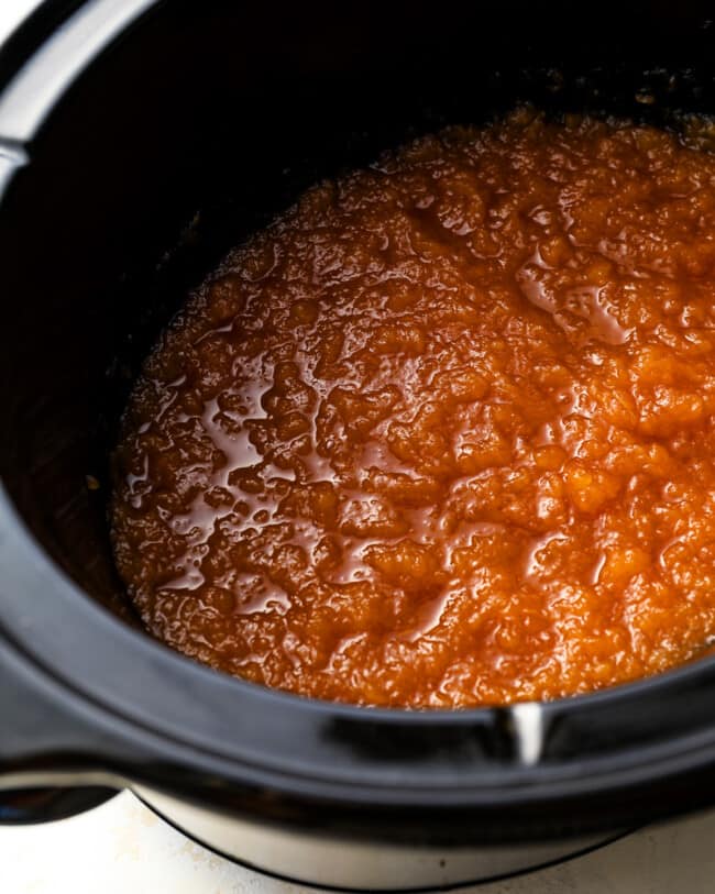 Crockpot Applesauce Recipe - The Cookie Rookie®