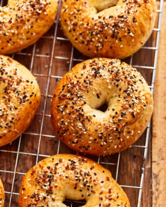 Homemade Bagels Recipe - The Cookie Rookie®