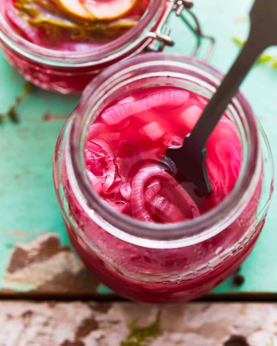 Pickled Red Onions Recipe - The Cookie Rookie®