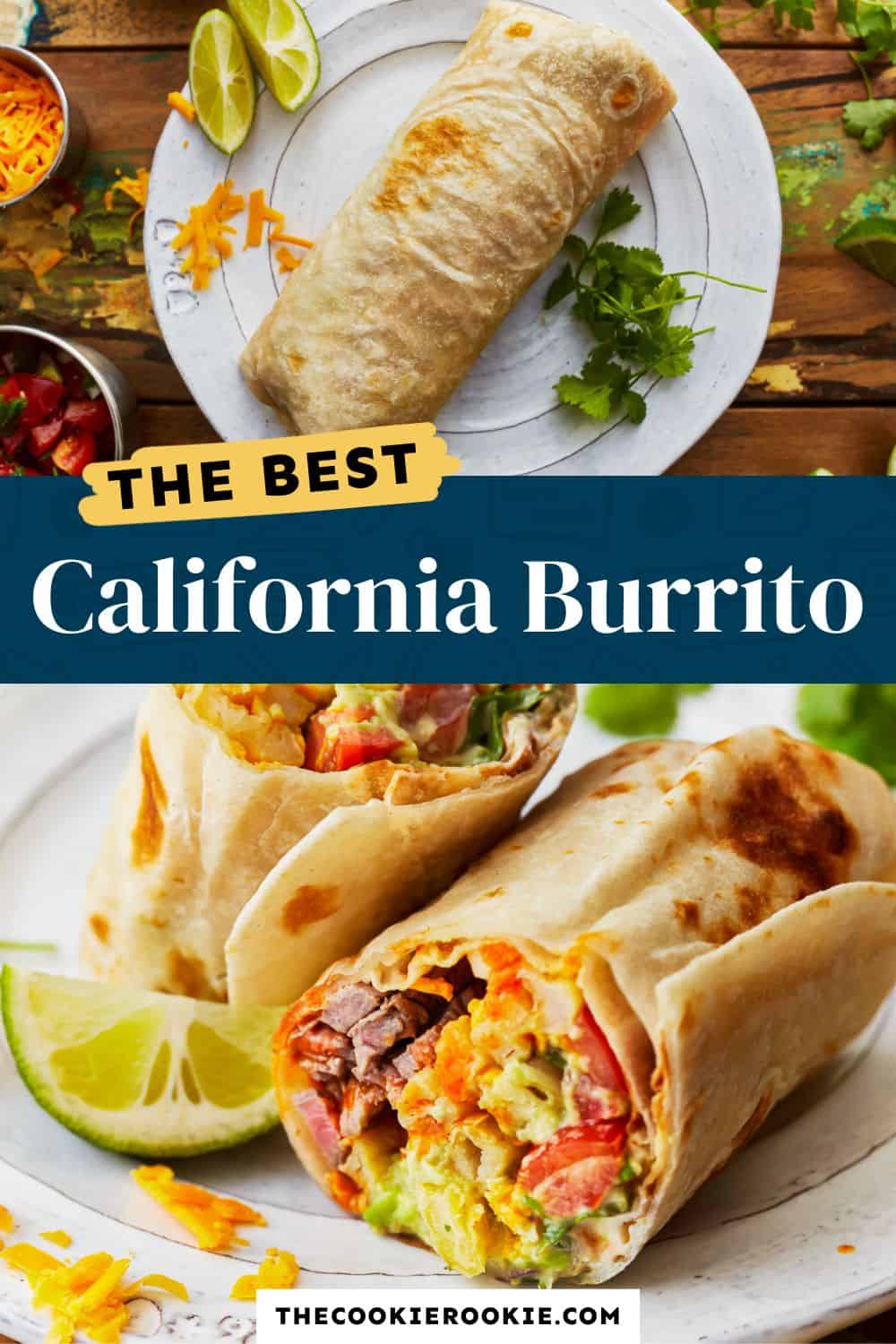 California Burritos Recipe - The Cookie Rookie®