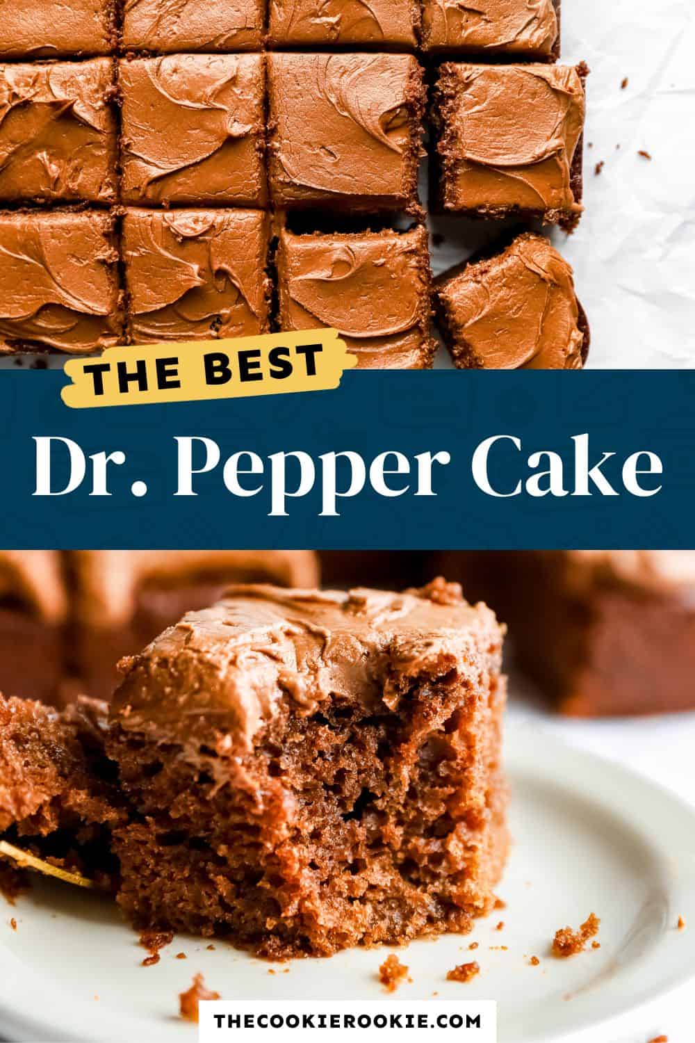 Dr Pepper Cake Recipe - The Cookie Rookie®