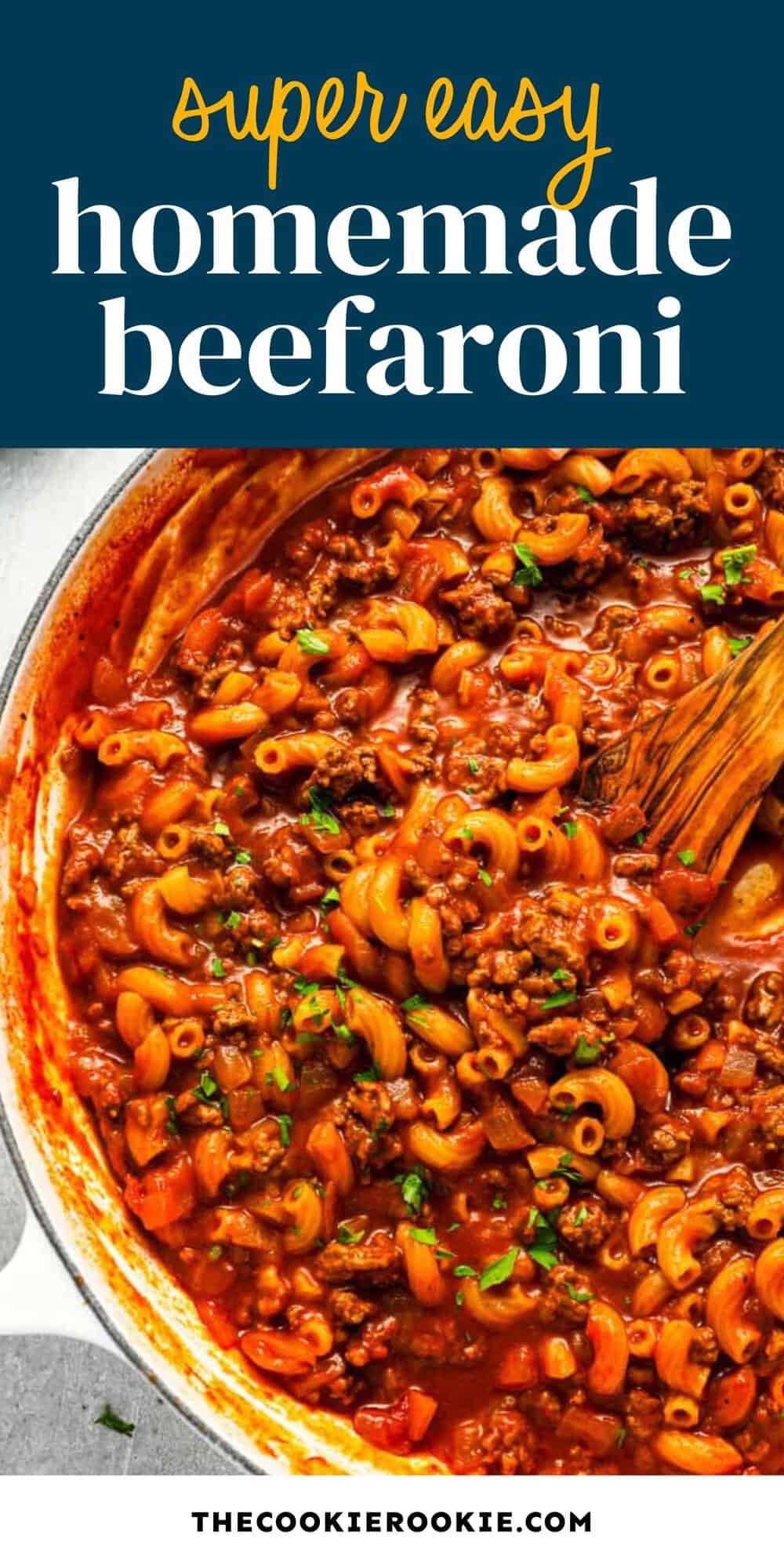 Beefaroni - The Cookie Rookie®