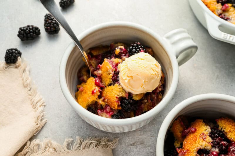 Blackberry Cobbler - The Cookie Rookie®