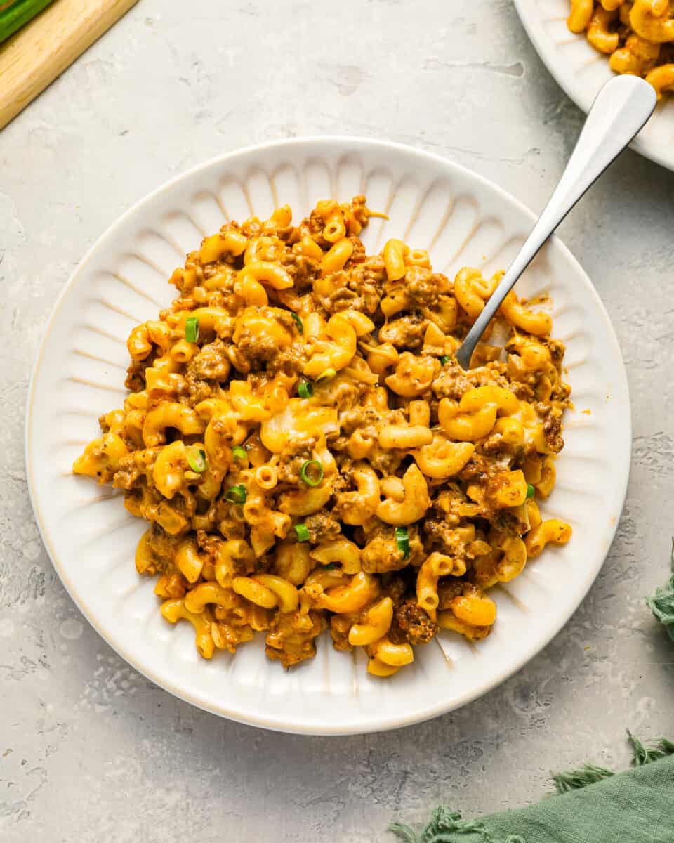 Cheeseburger Casserole - The Cookie Rookie®
