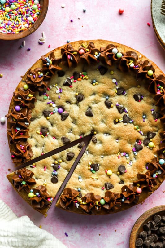 Cookie Cake Recipe - The Cookie Rookie®