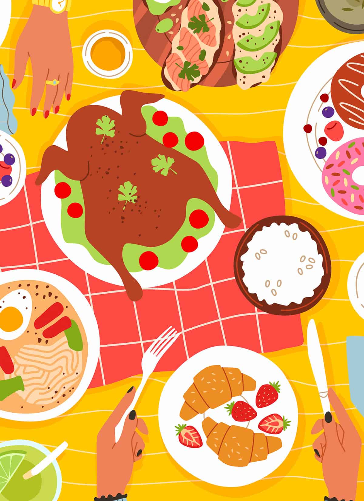 The US Dinner Time Report - The Cookie Rookie®