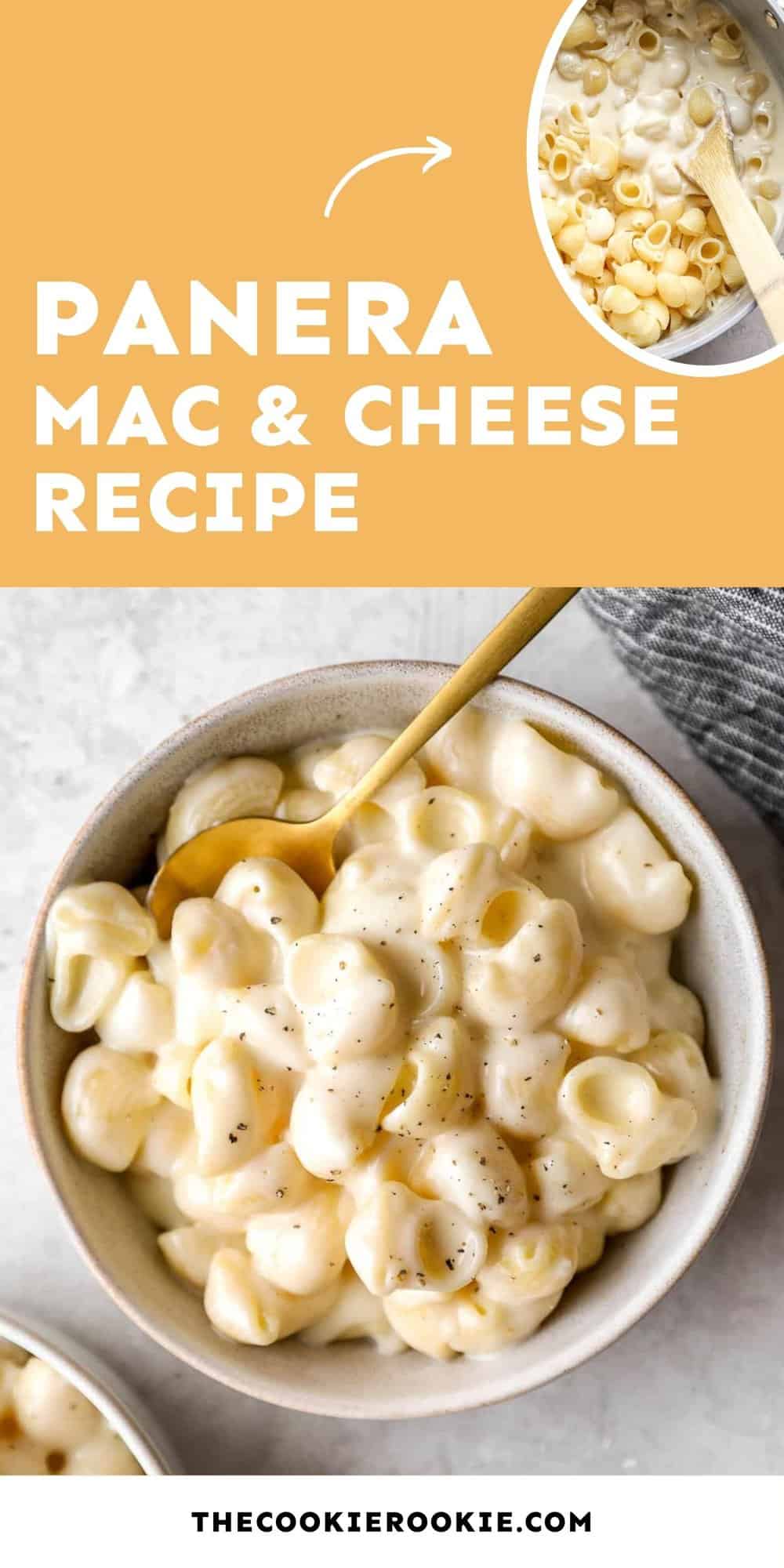 Panera Mac and Cheese Recipe - The Cookie Rookie®
