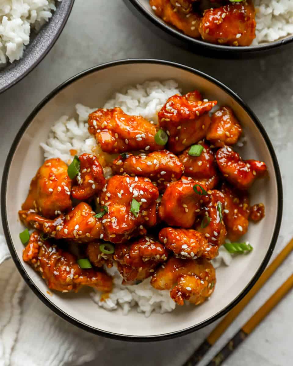 Sesame Chicken Recipe - The Cookie Rookie®