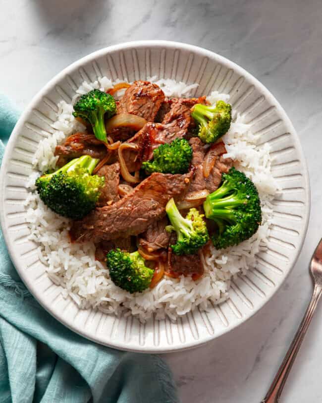 Steak and Broccoli Recipe - The Cookie Rookie®