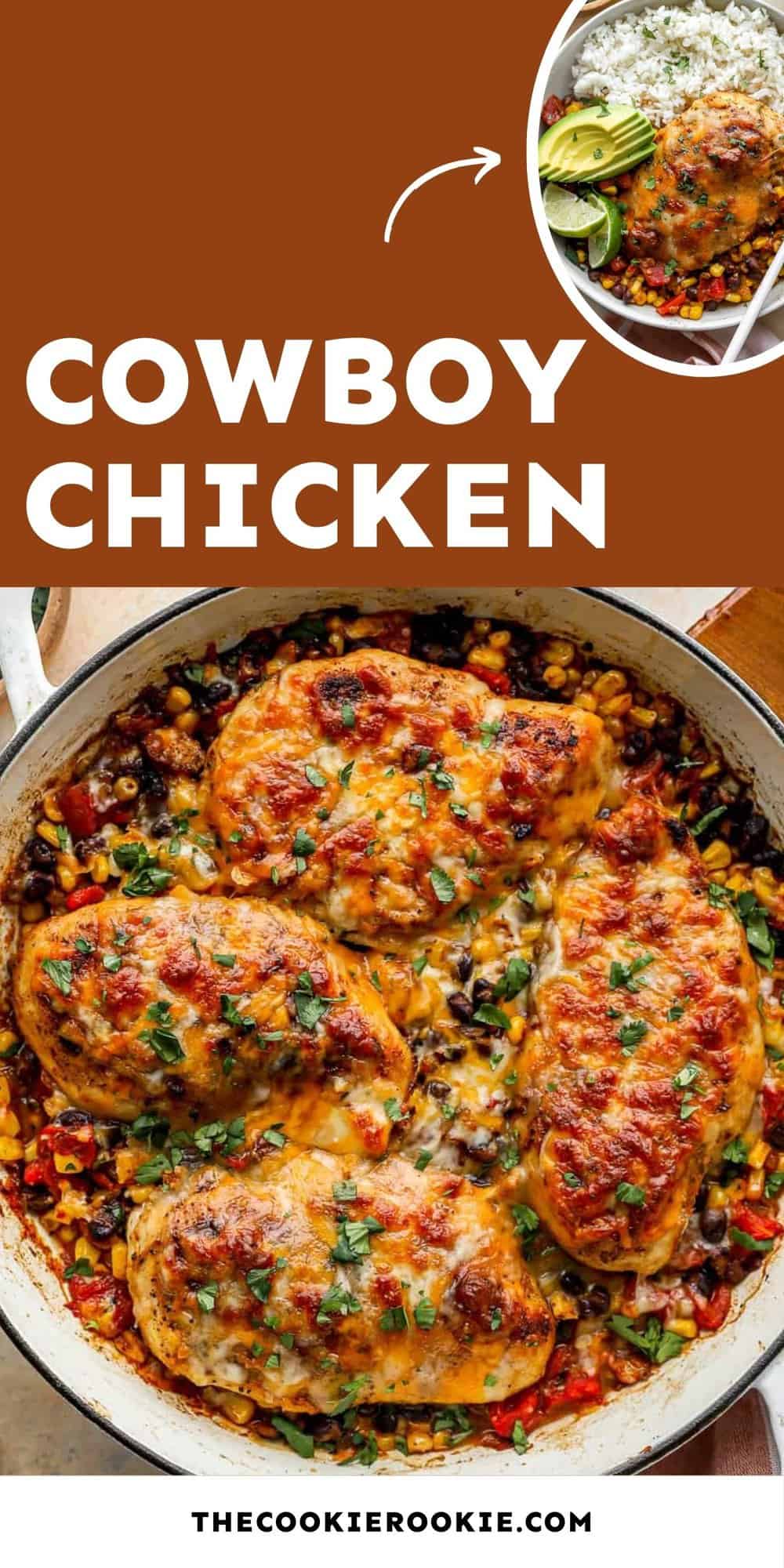 Cowboy Chicken Recipe - The Cookie Rookie®