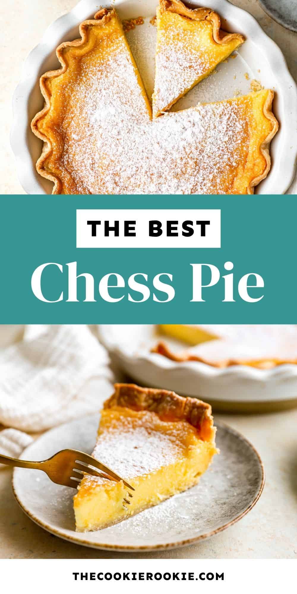 Chess Pie Recipe - The Cookie Rookie®
