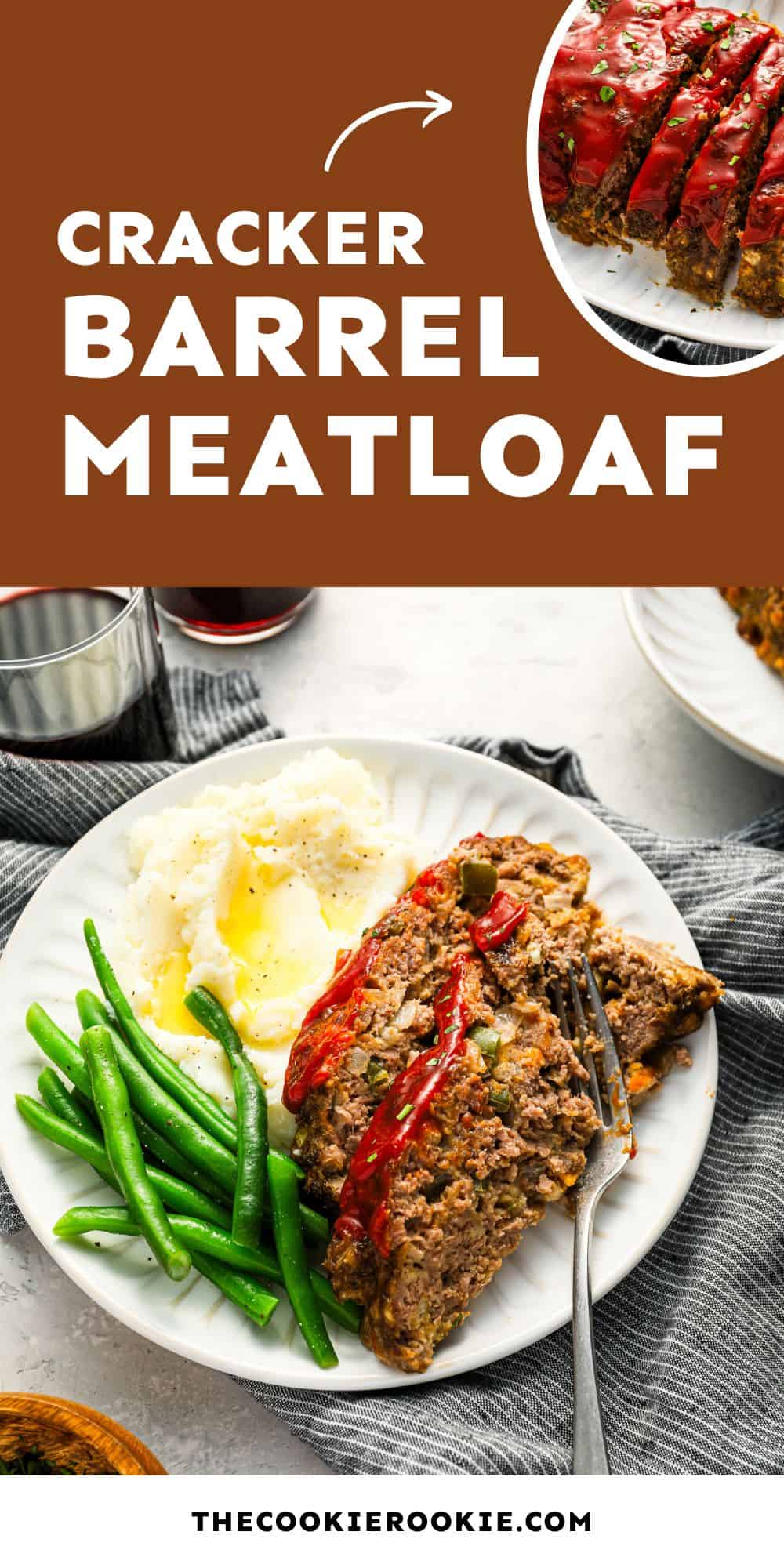 Cracker Barrel Meatloaf Recipe - The Cookie Rookie®