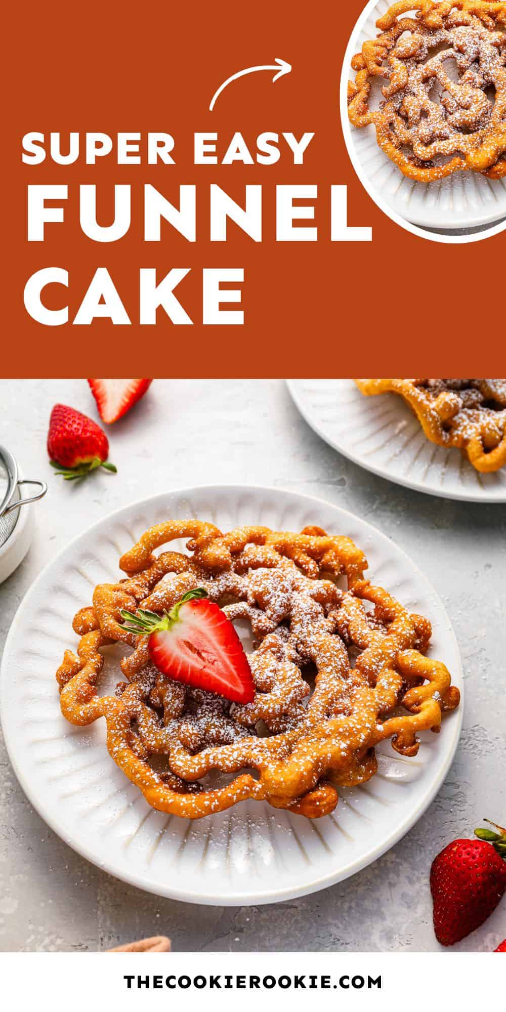 Funnel Cake Recipe - The Cookie Rookie®