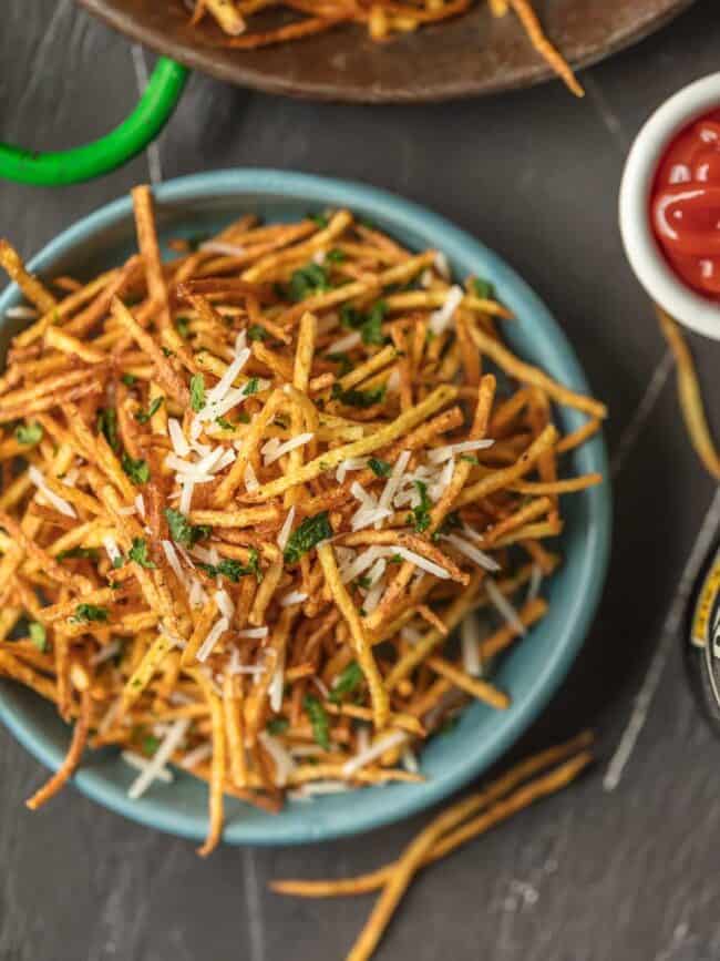 3-Ingredient Shoestring Fries Recipe - The Cookie Rookie®