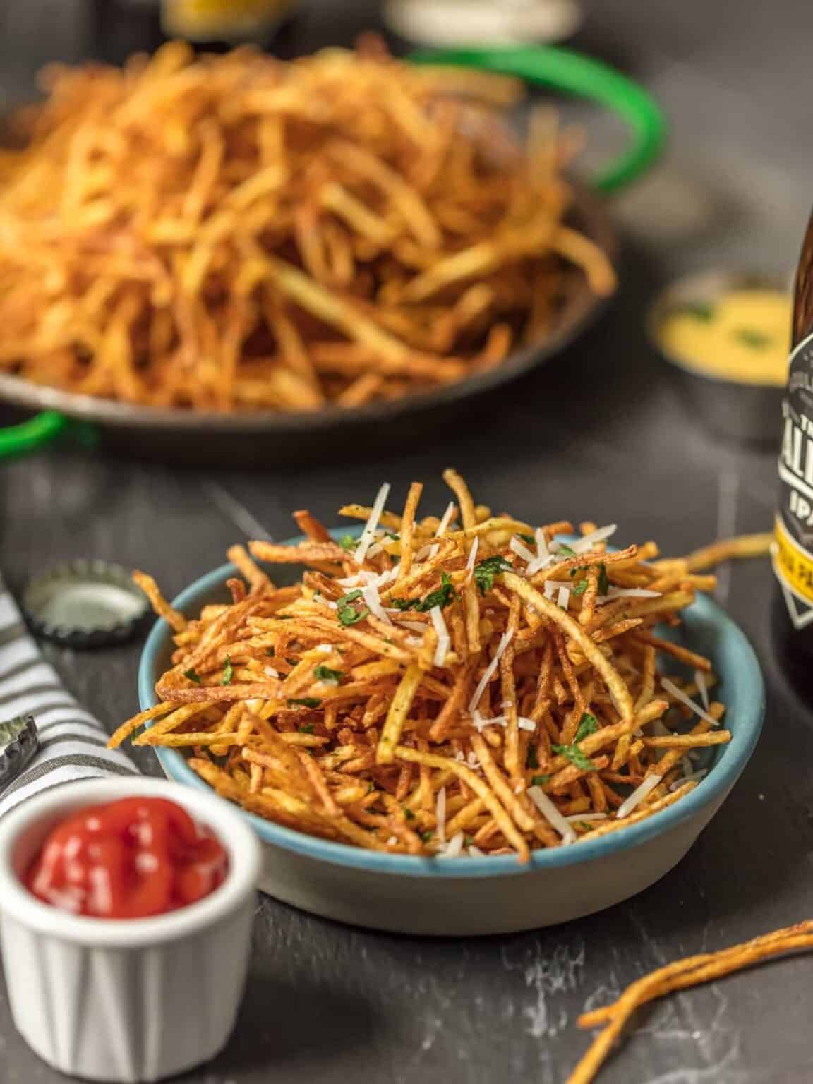 3-Ingredient Shoestring Fries Recipe - The Cookie Rookie®