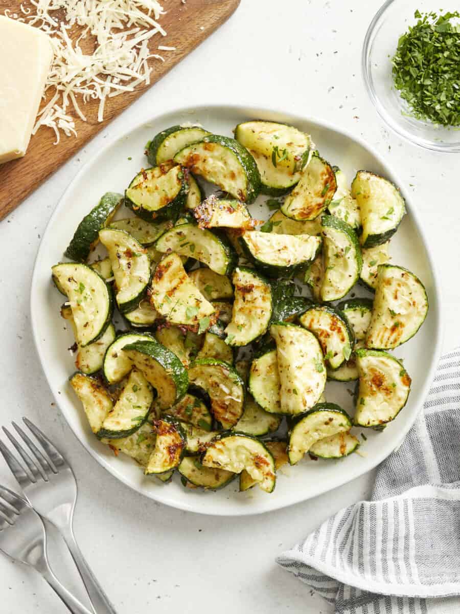 Roasted Zucchini Recipe - The Cookie Rookie®