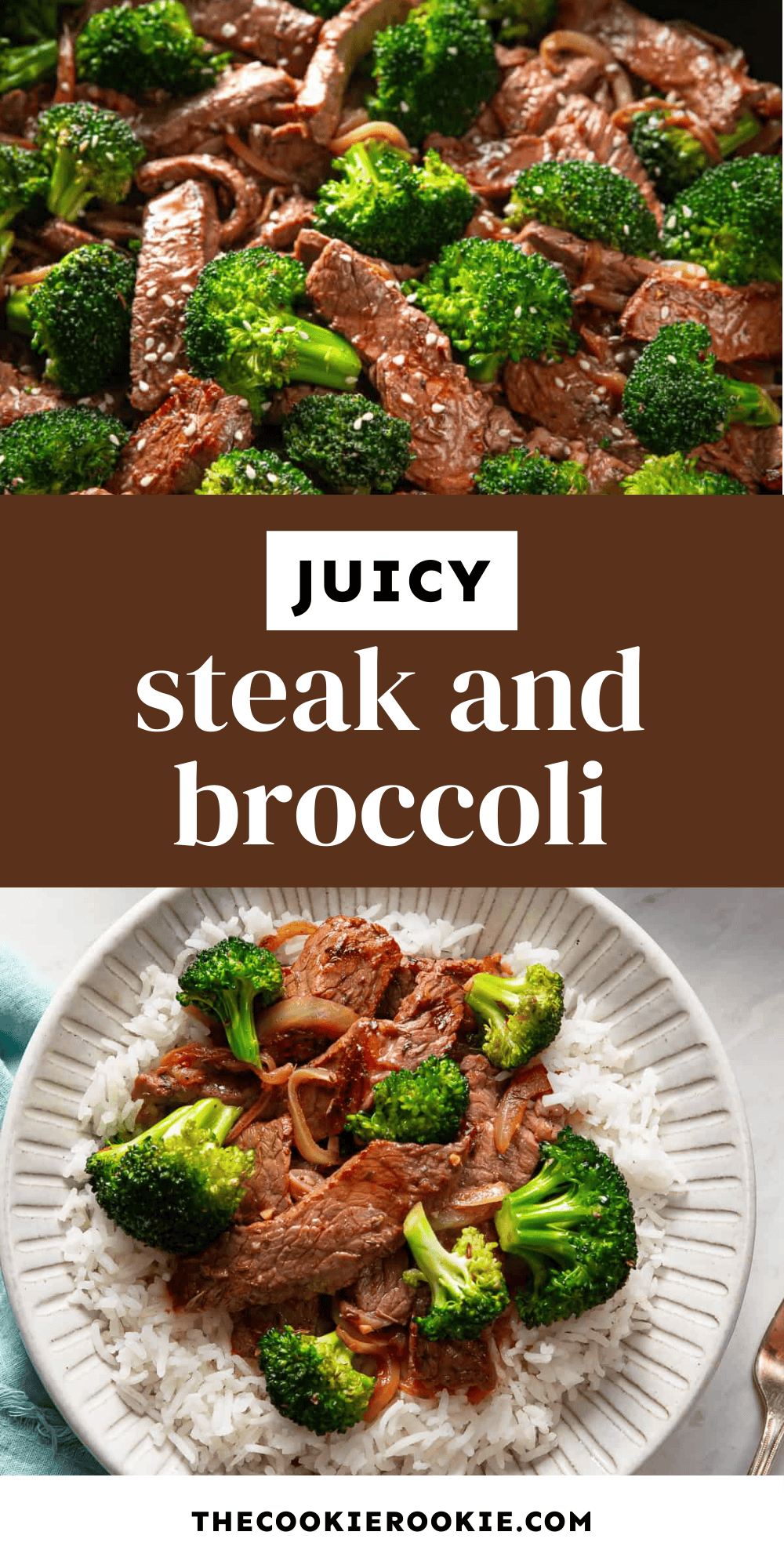 Steak and Broccoli Recipe - The Cookie Rookie®