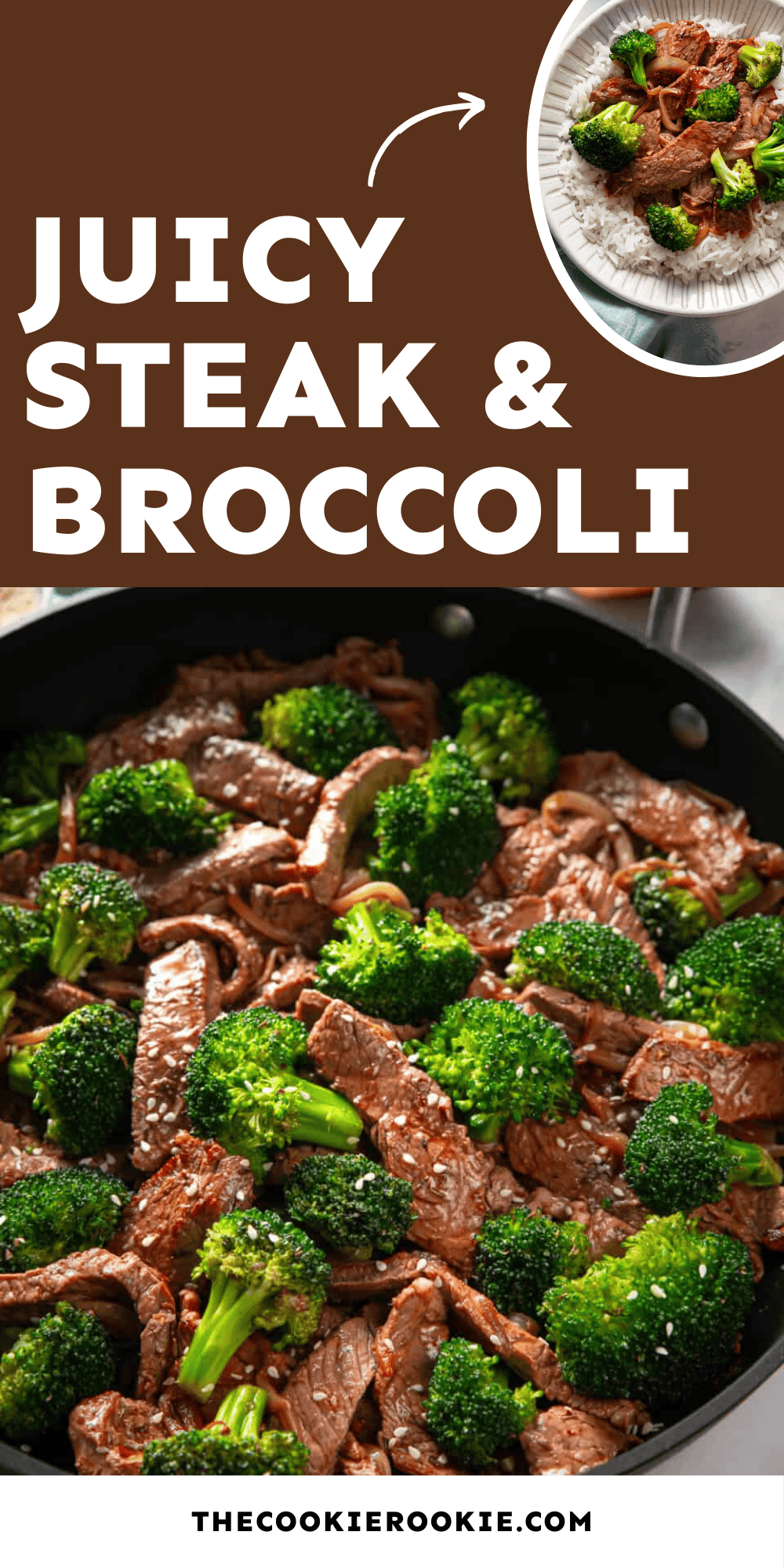 Steak and Broccoli Recipe - The Cookie Rookie®
