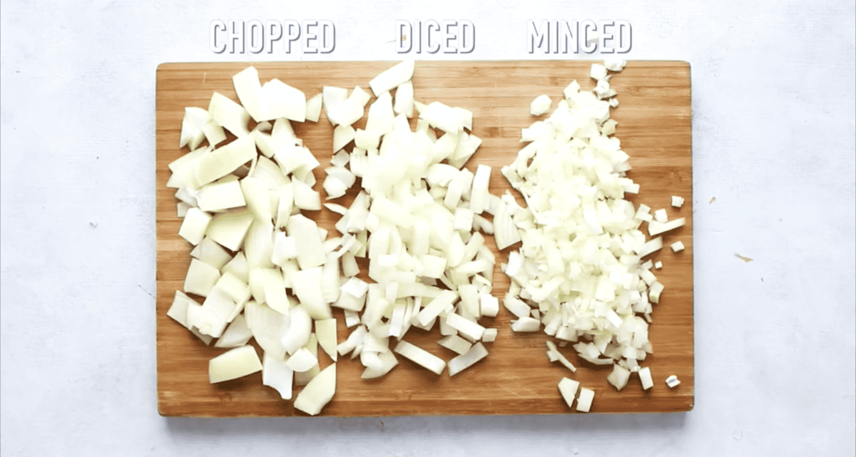 How to Cut an Onion (How to Dice, Mince, and Chop Onions) VIDEO!!