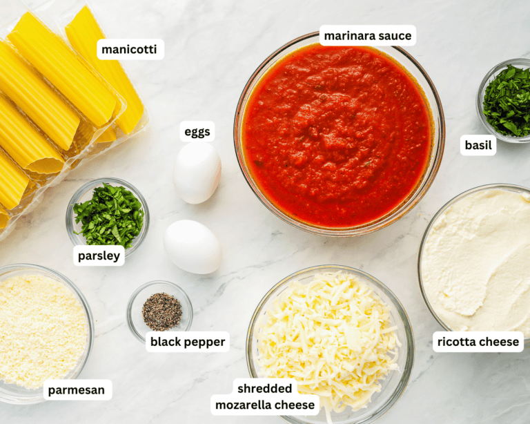 Manicotti - The Cookie Rookie®