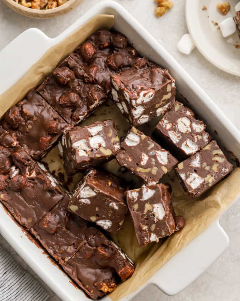 Rocky Road Fudge Recipe - The Cookie Rookie®