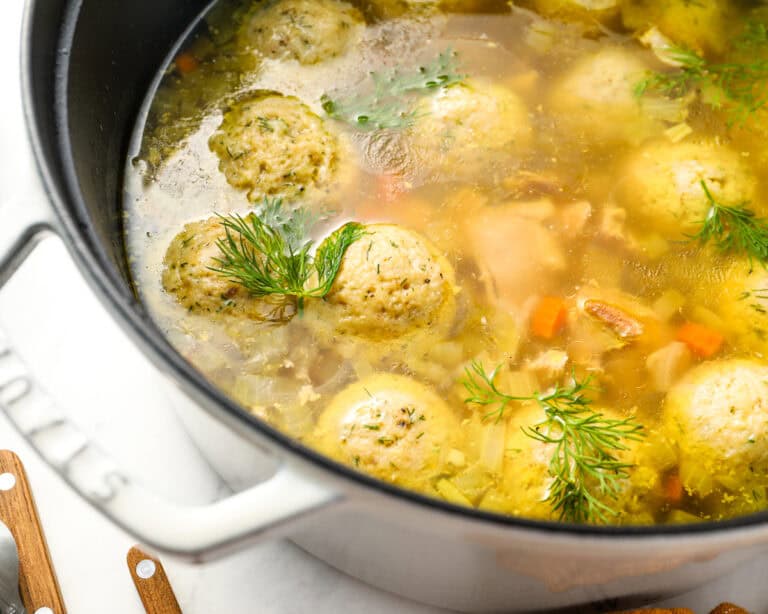Matzo Ball Soup - The Cookie Rookie®