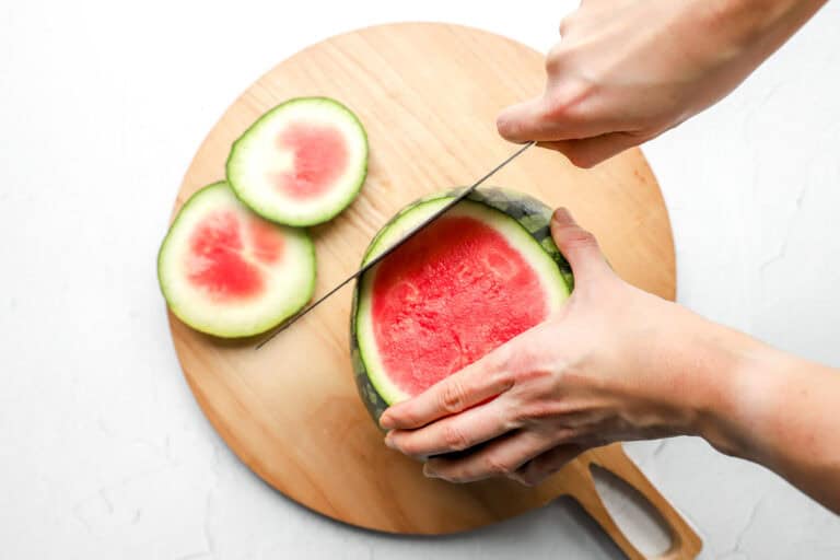 How to Cut Watermelon - The Cookie Rookie®