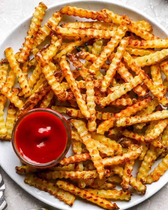 Crinkle Cut Fries - The Cookie Rookie®