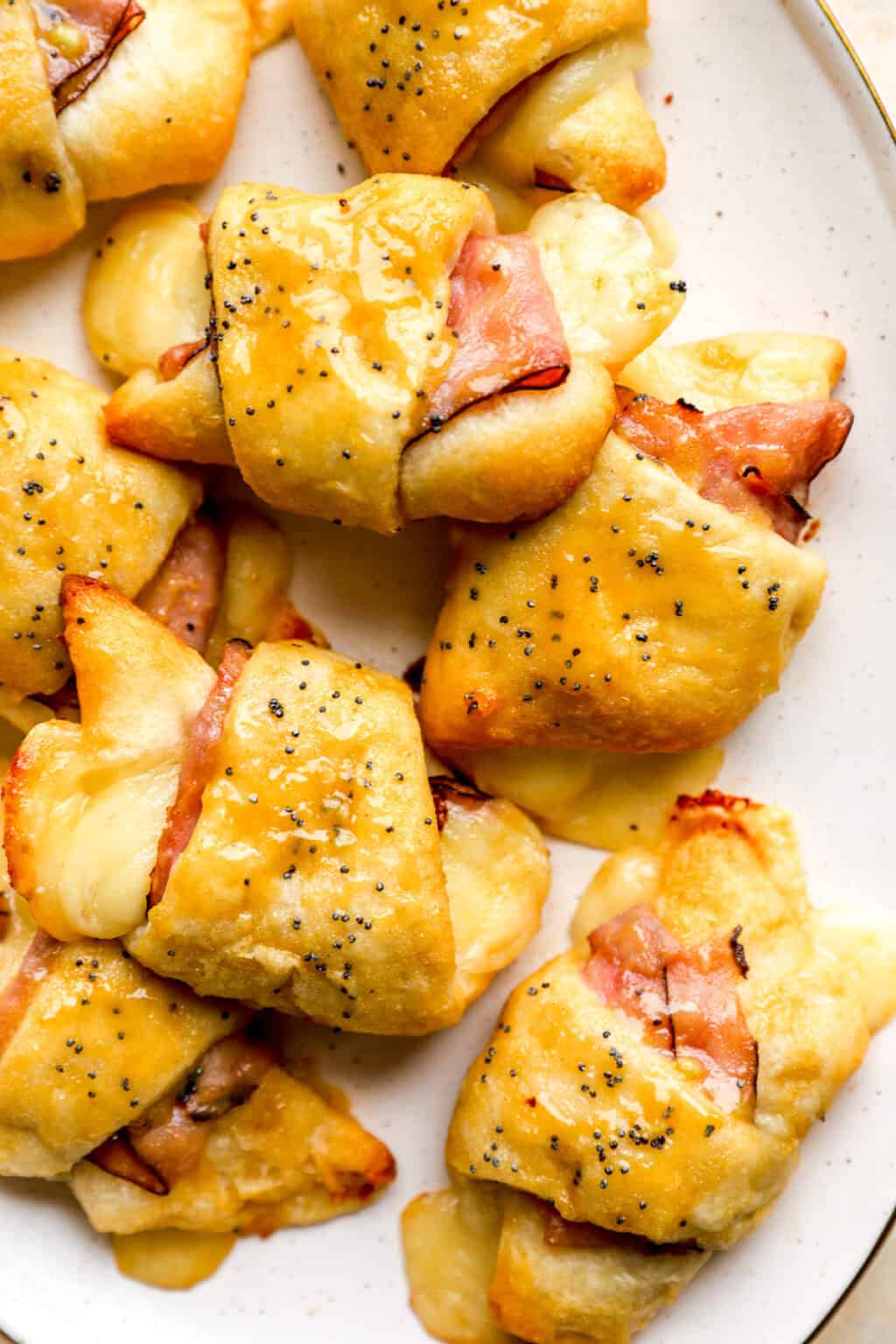 Ham and Cheese Croissants - The Cookie Rookie®